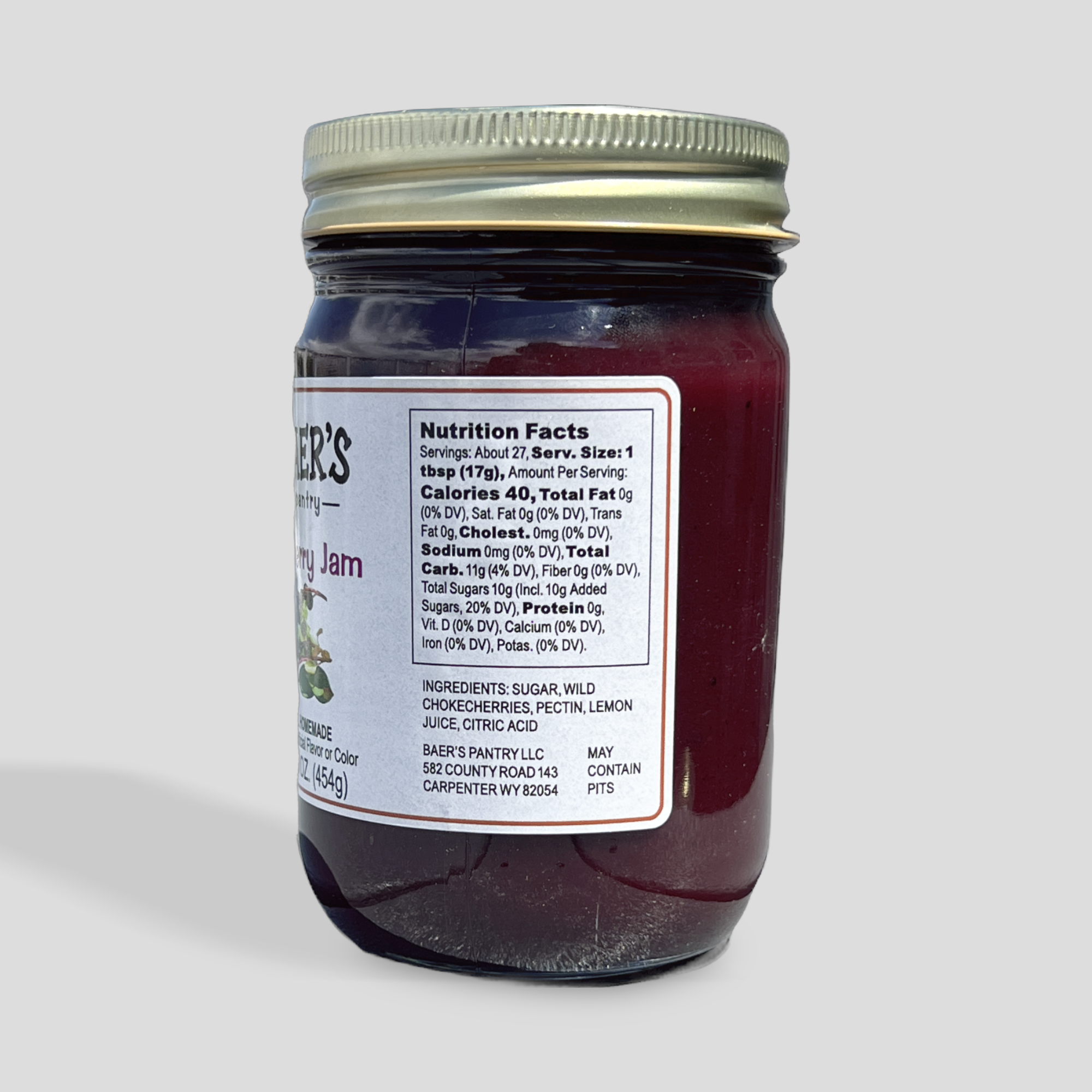 chokecherry jam